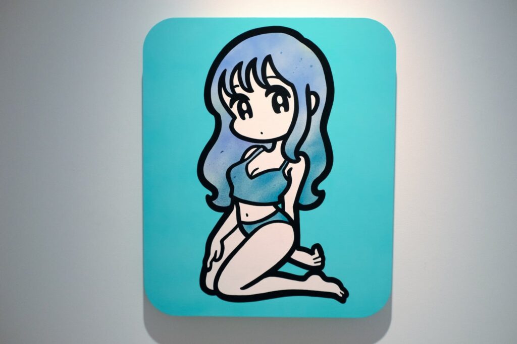 conix個展「conix mood」｜コミック的可愛さの公約数をミニマルに表現したアートをご紹介｜アート数奇