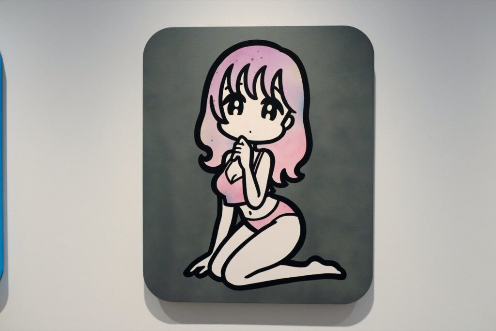 conix個展「conix mood」｜コミック的可愛さの公約数をミニマルに表現したアートをご紹介｜アート数奇